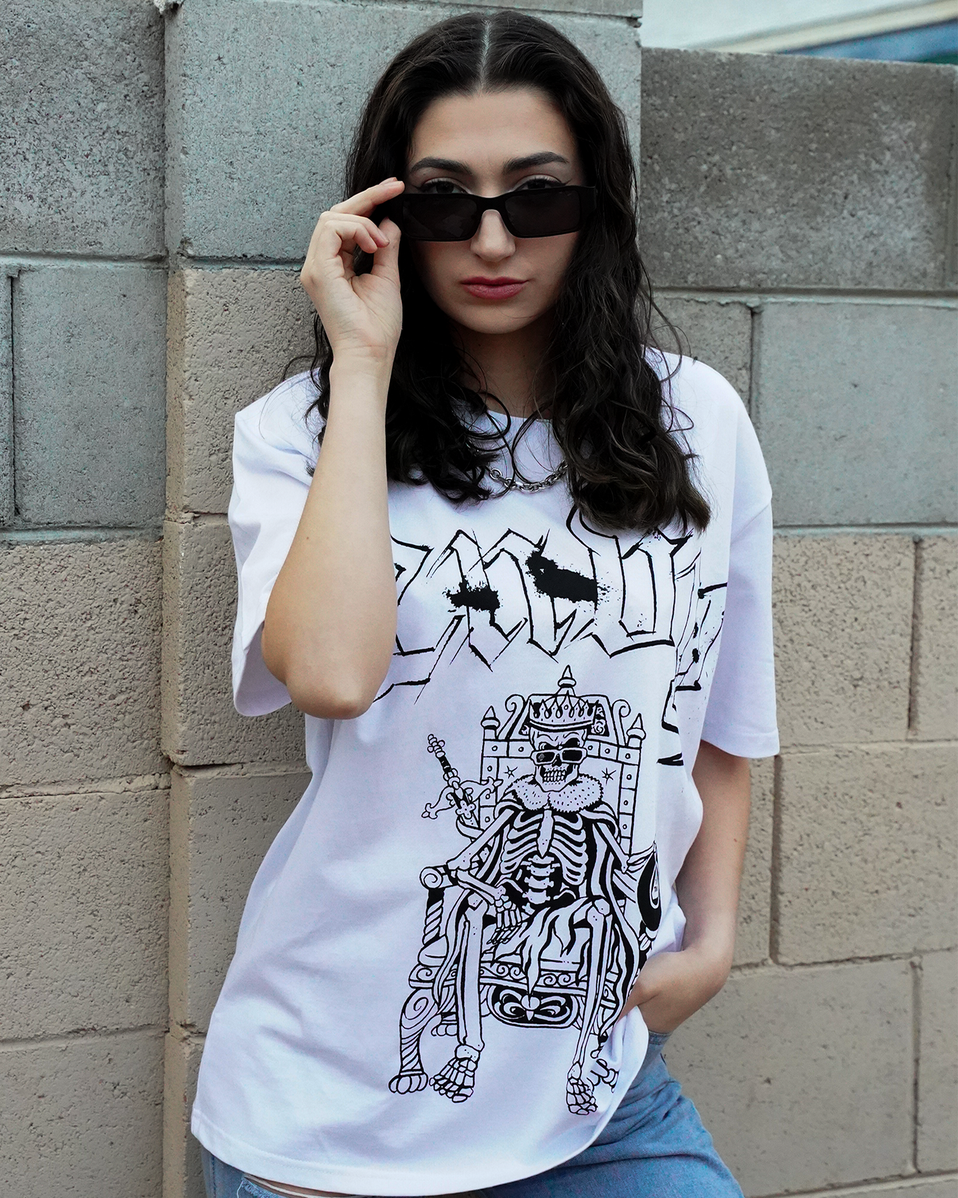 Envy Skeleton Tee [White] – ENVY